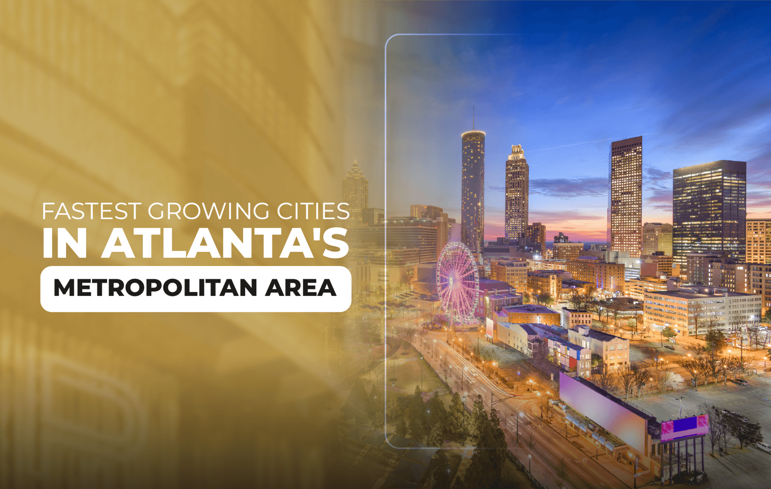 The Fastest Growing Cities In The Atlanta Metro Area – Marle Gonzalez